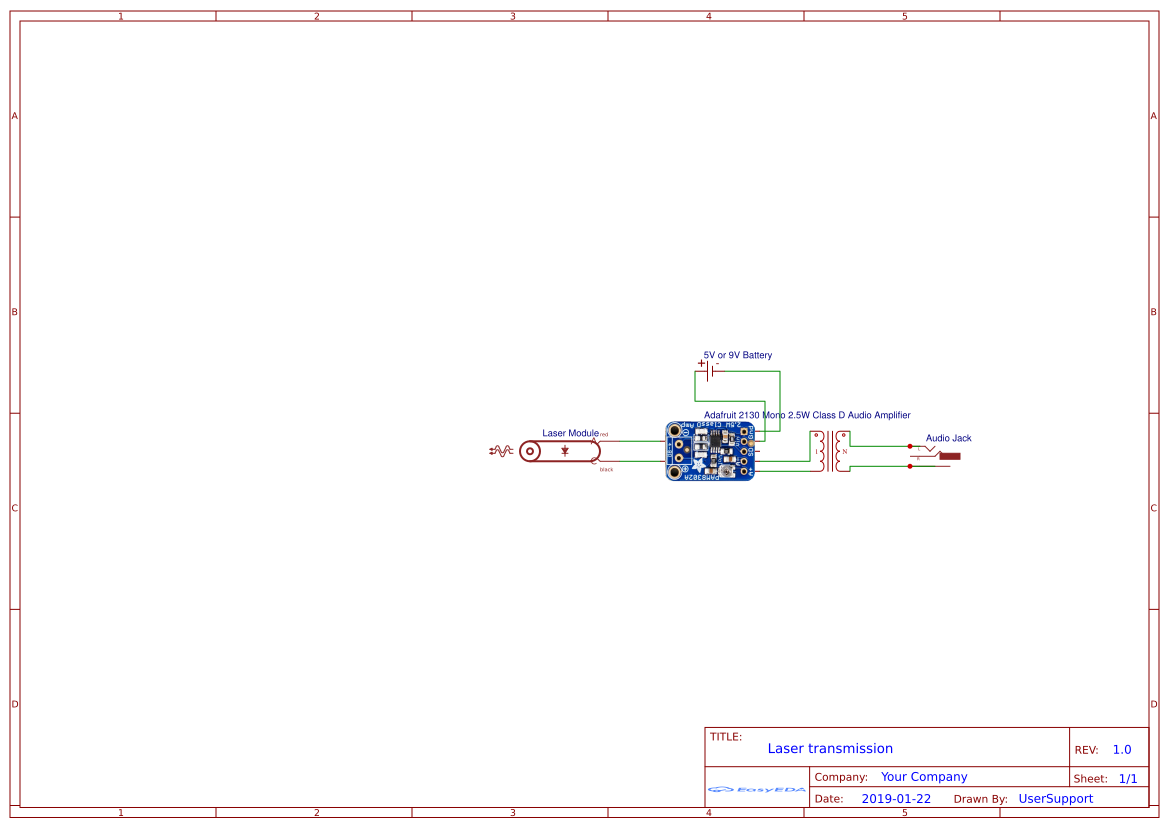 Laser Transmission - Platform for creating and sharing projects - OSHWLab