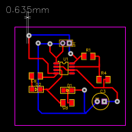 Led Flasher 555 V2 - EasyEDA open source hardware lab