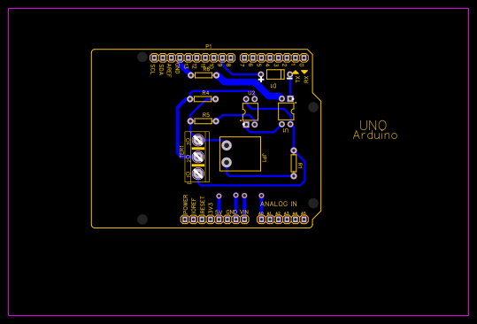 Shield Arduino driver RC SERVO - EasyEDA open source hardware lab