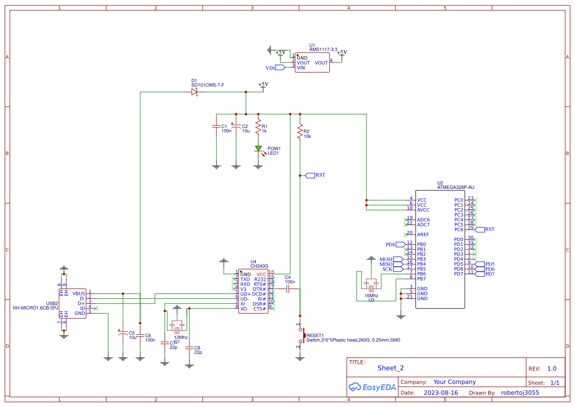 Pantalla rgb 16x16 - EasyEDA open source hardware lab