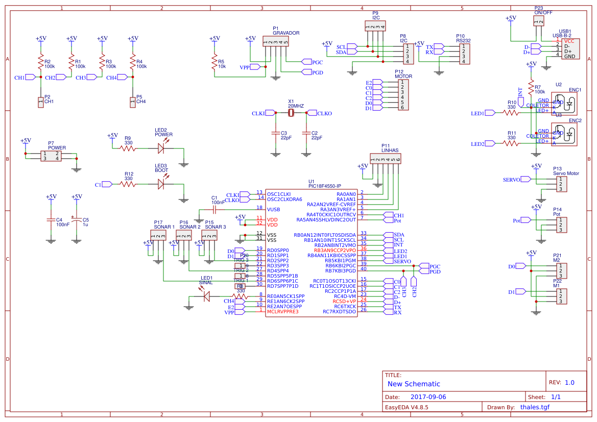 Placa de controle RD17 - OSHWLab