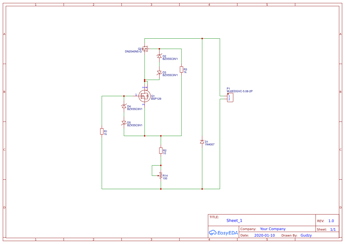 CCS depletion FET - EasyEDA open source hardware lab