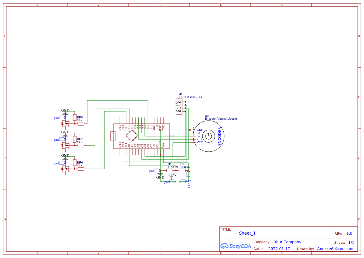 RGB controller - EasyEDA open source hardware lab
