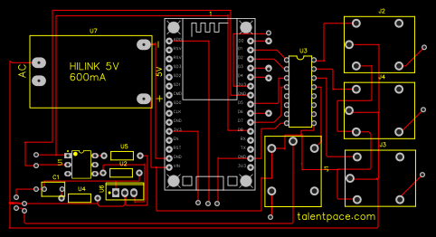 2 Channel Relay and 1 ADC - EasyEDA open source hardware lab