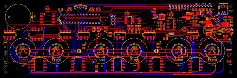 VFDClock - EasyEDA open source hardware lab