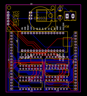 Nixie clock - EasyEDA open source hardware lab