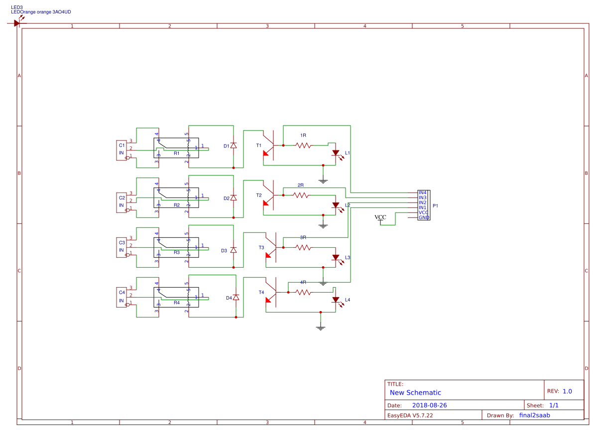 4ChannelRelay - EasyEDA open source hardware lab