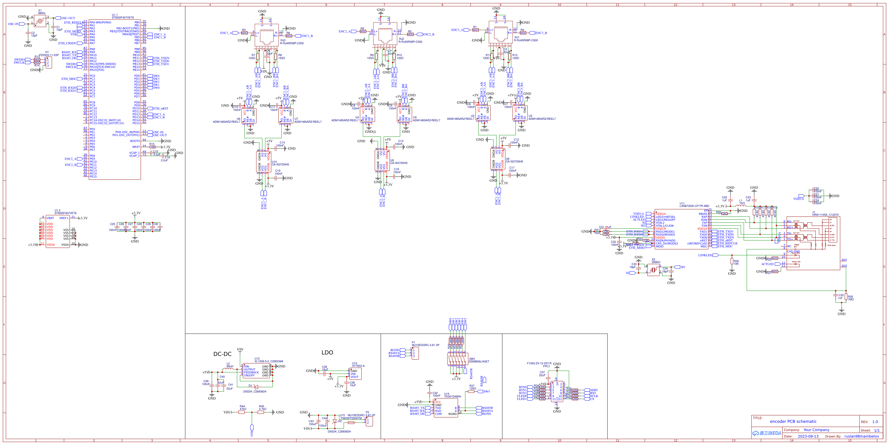 Encoder Pcb Easyeda Open Source Hardware Lab