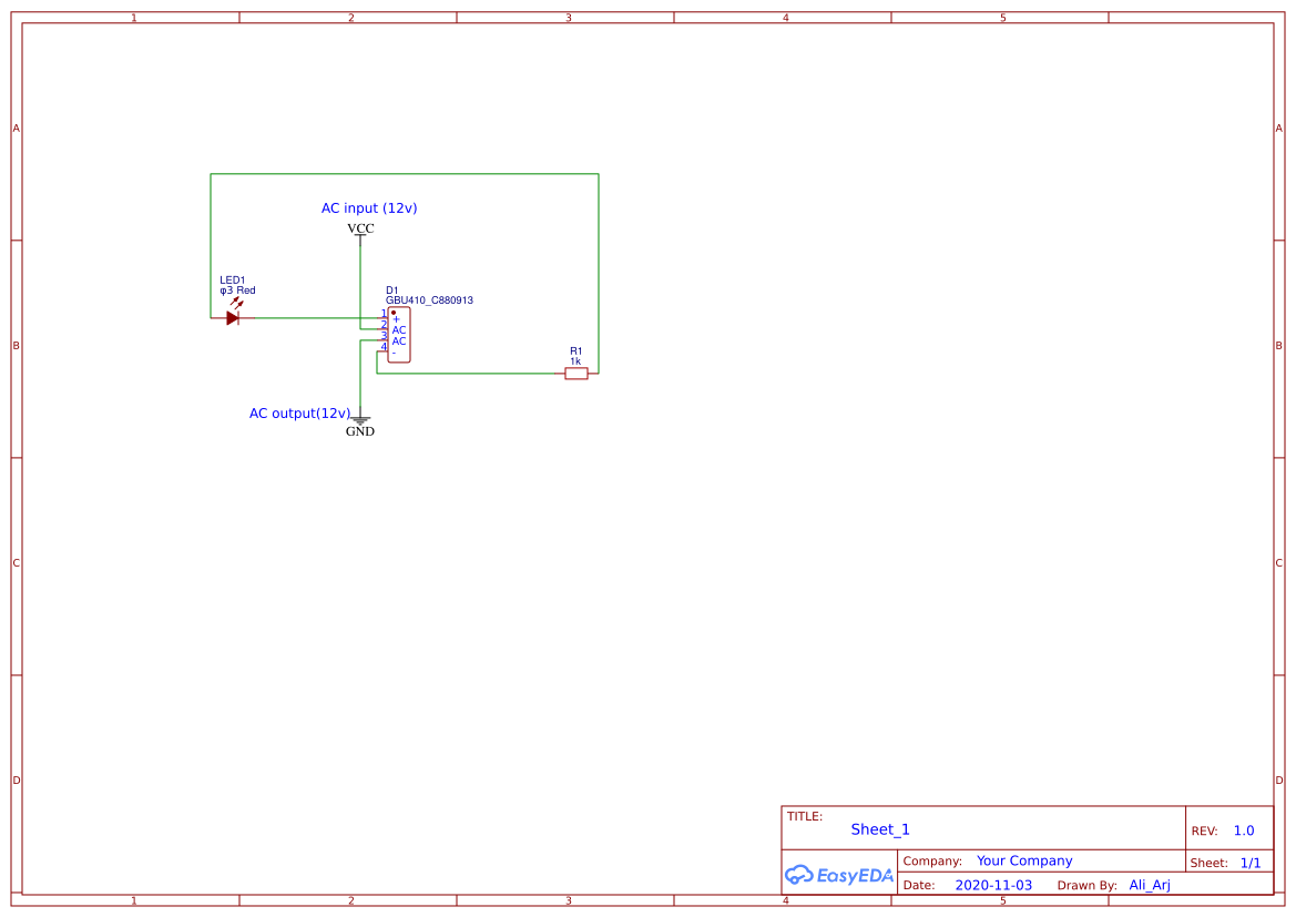 Bridge rectifier - OSHWLab