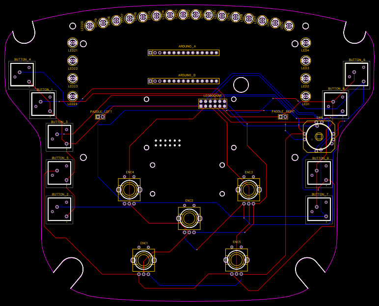 Esquema Leo+arduino porsche RSR - OSHWLab