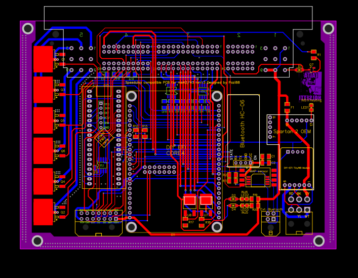 ms42/43 compatible speeduino PnP Core4 - OSHWLab