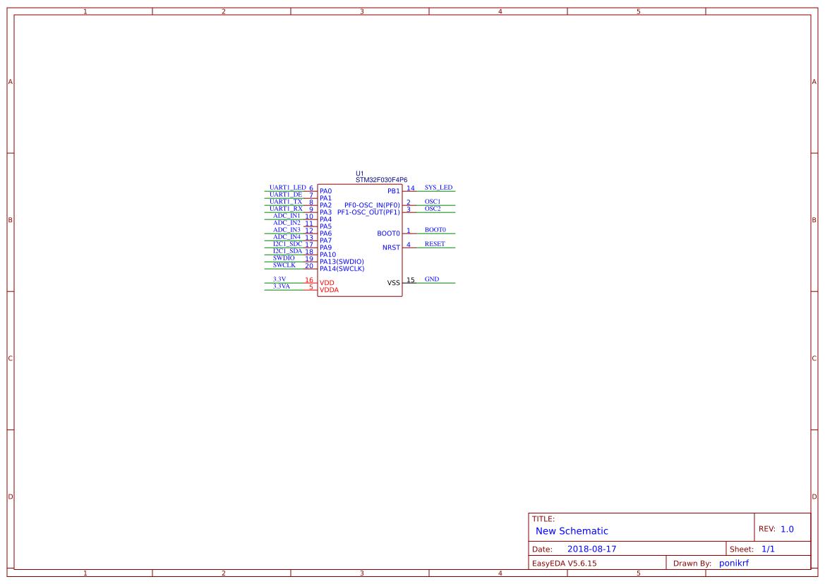 stm32f030f4p6_light_control - EasyEDA open source hardware lab