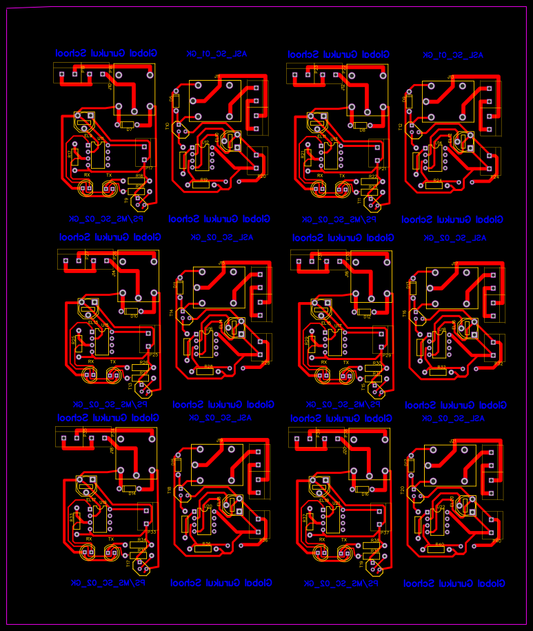 line following robot lm35 - EasyEDA open source hardware lab