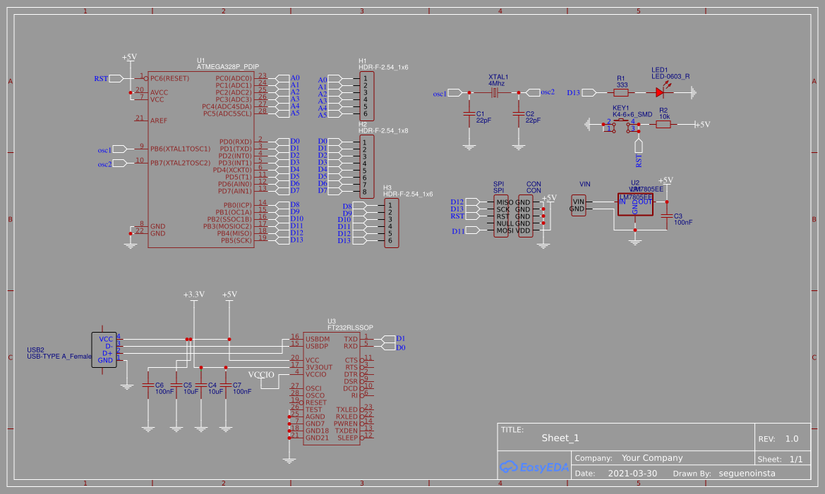 arduinobrunousb - EasyEDA open source hardware lab