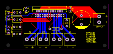 TDA7850, STPA003, STPA008 - EasyEDA open source hardware lab