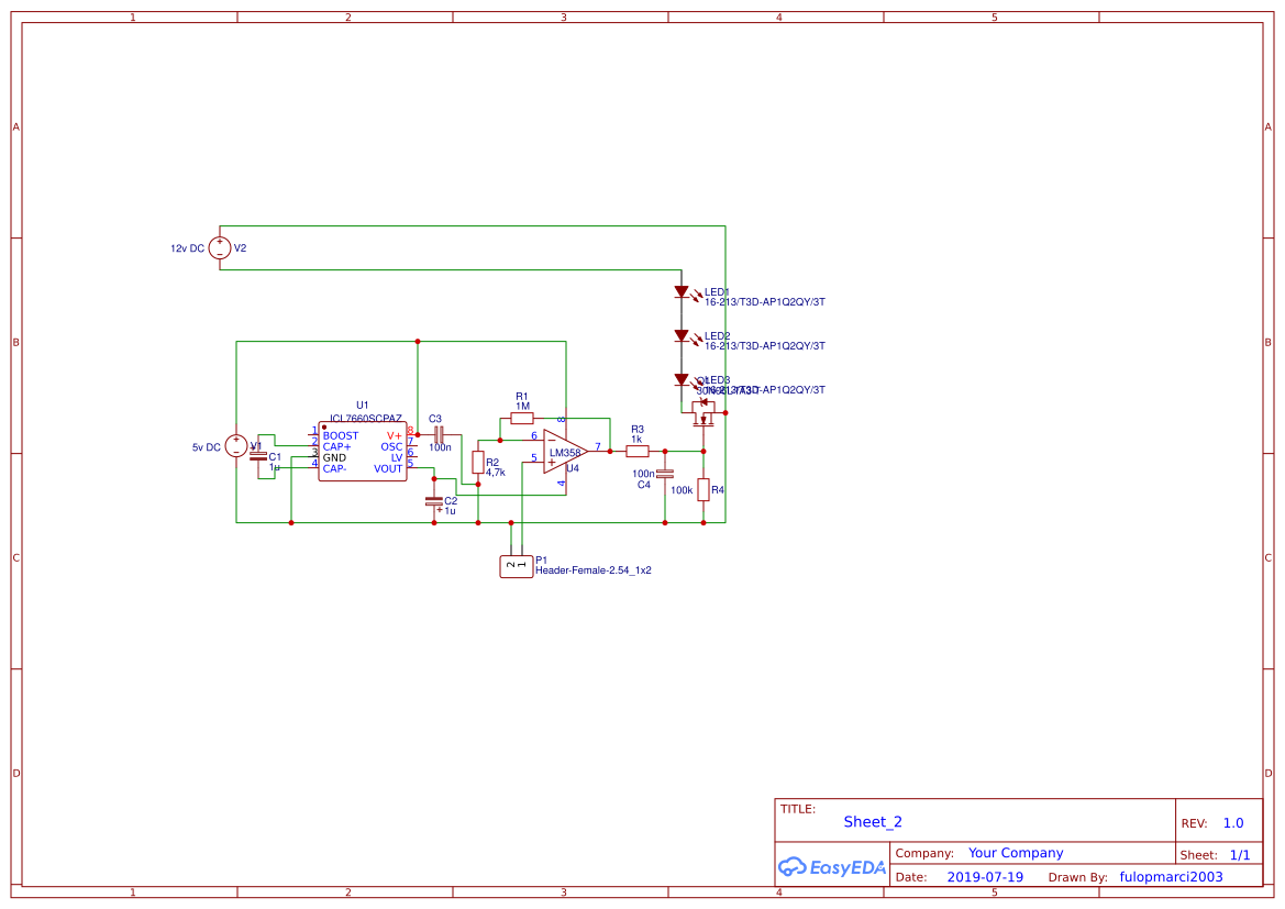 blinking led to music - EasyEDA open source hardware lab