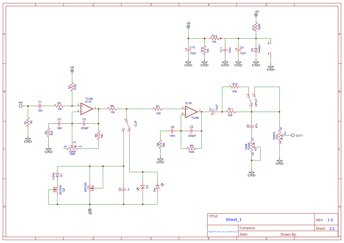 OCD1 - EasyEDA open source hardware lab