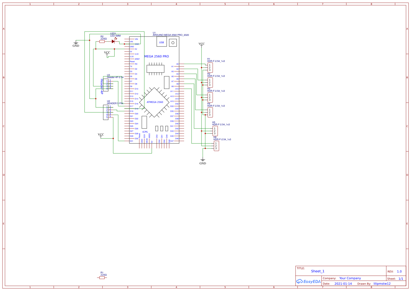 arduino promini - EasyEDA open source hardware lab