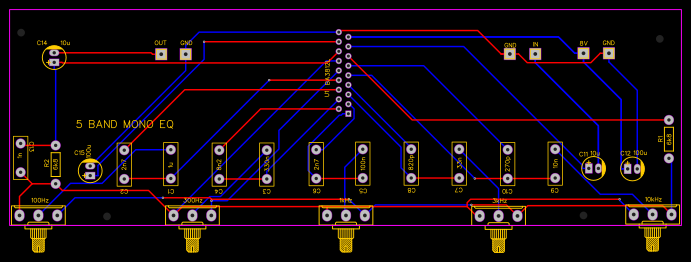 LA3607, 7-BAND MONO EQUALIZER - OSHWLab