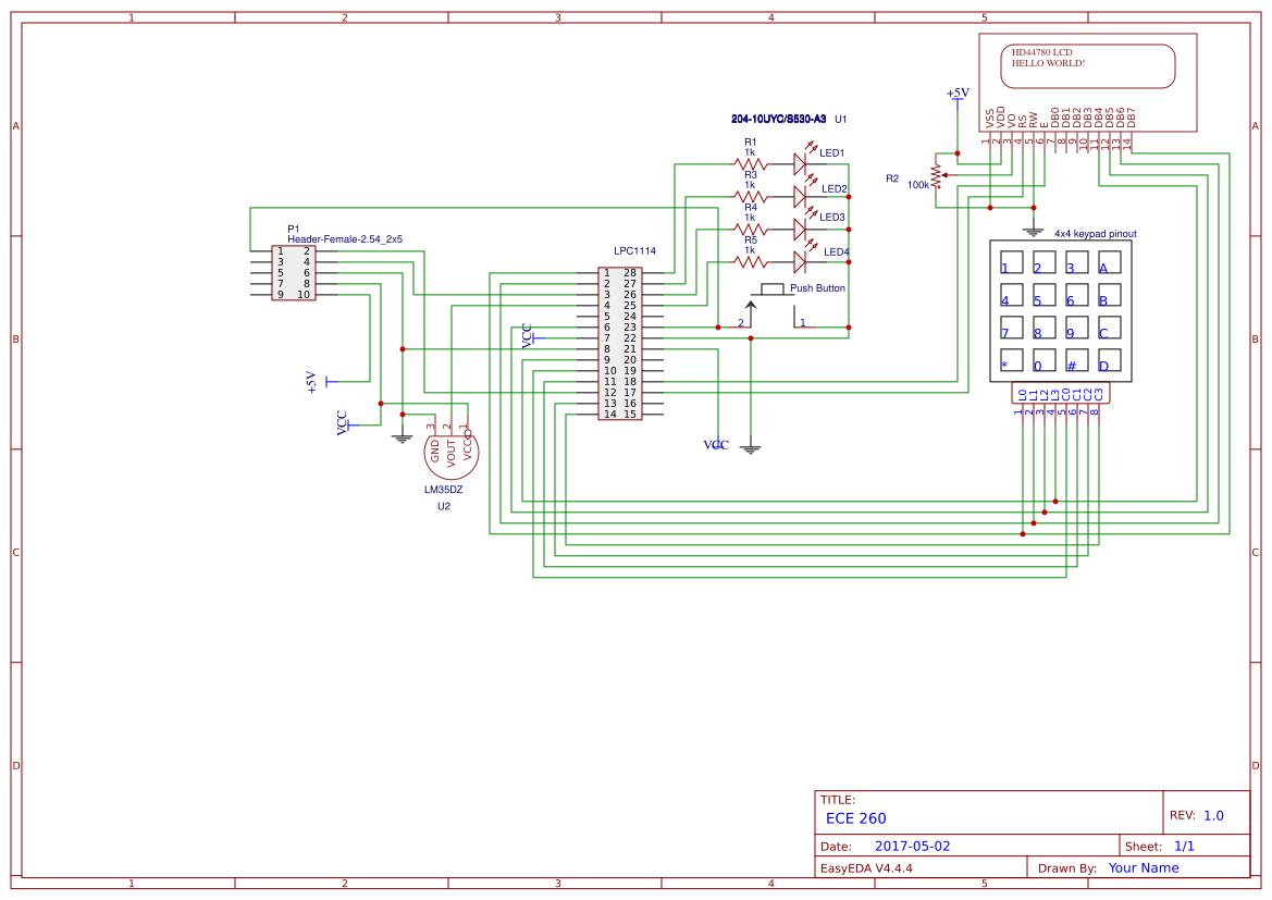 lpc1114 - EasyEDA open source hardware lab