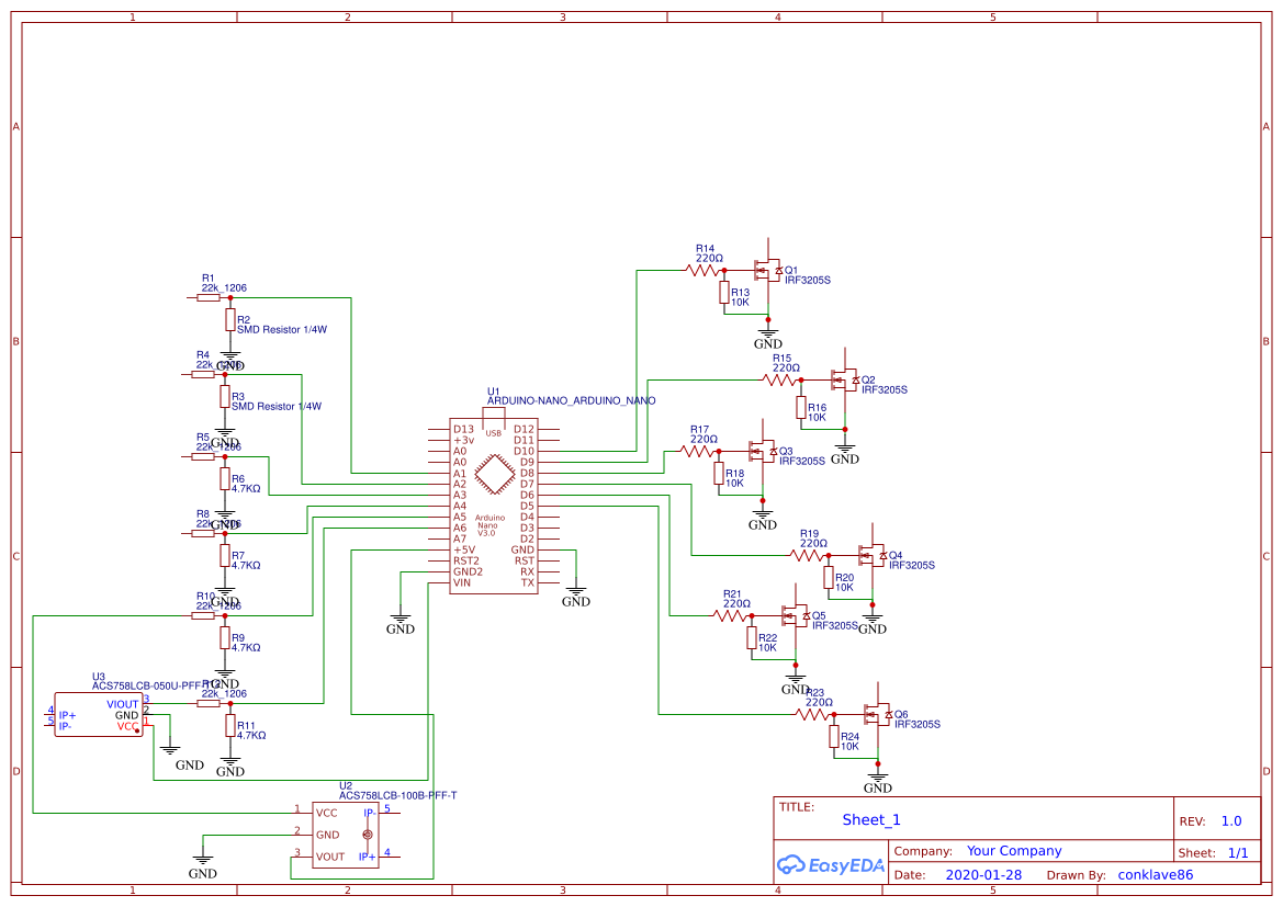 WEMOS D1 mini clone schematic - EasyEDA
