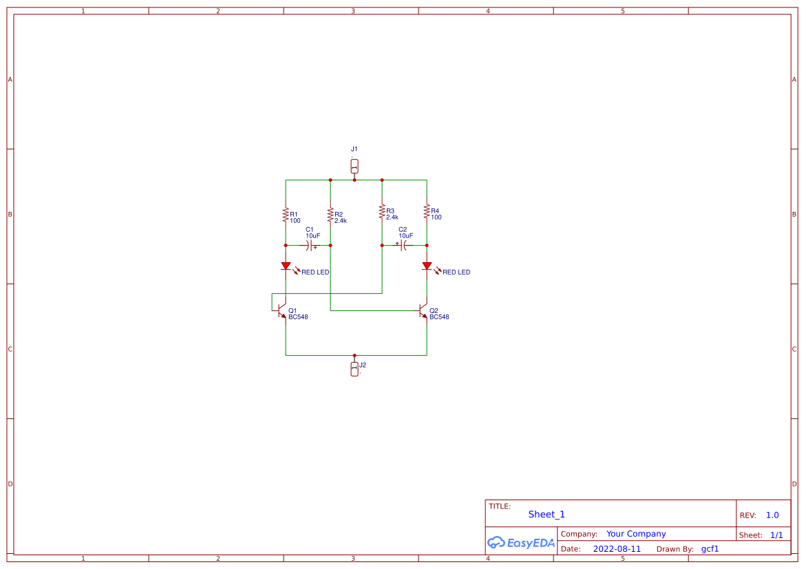Circuito oscilador - OSHWLab