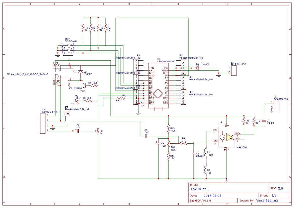 Ham Fox Hunt Beacon 2 - Platform for creating and sharing projects - OSHWLab