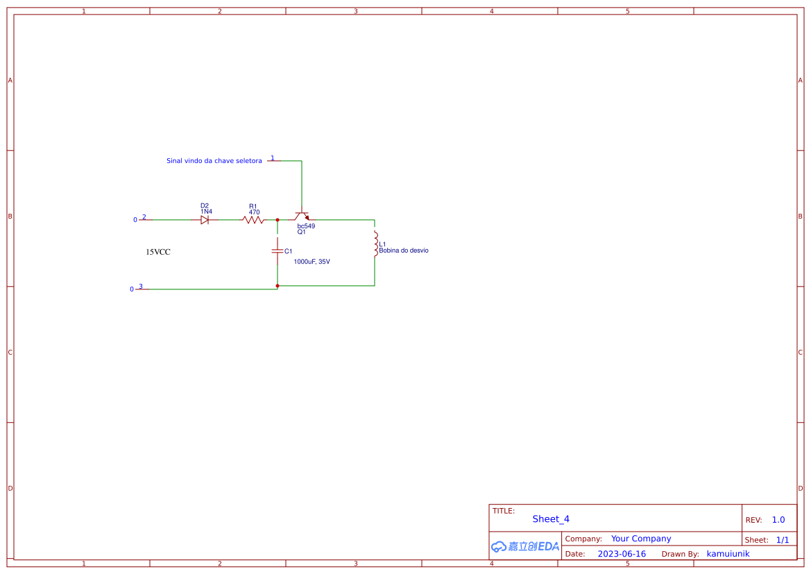 CONTROLE DE DESVIO DA CENTRAL - OSHWLab