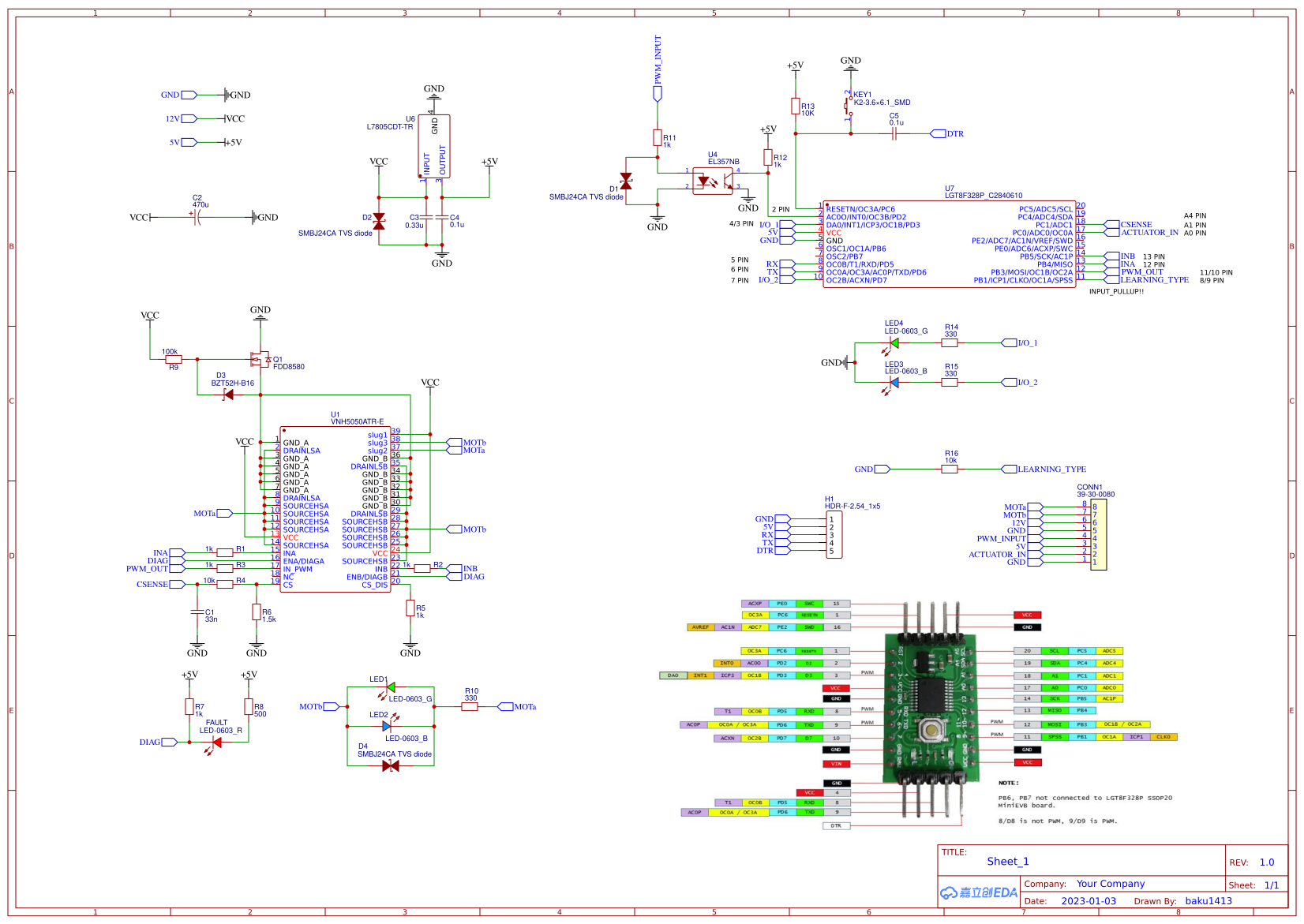 PWM to PIDpwm - EasyEDA open source hardware lab