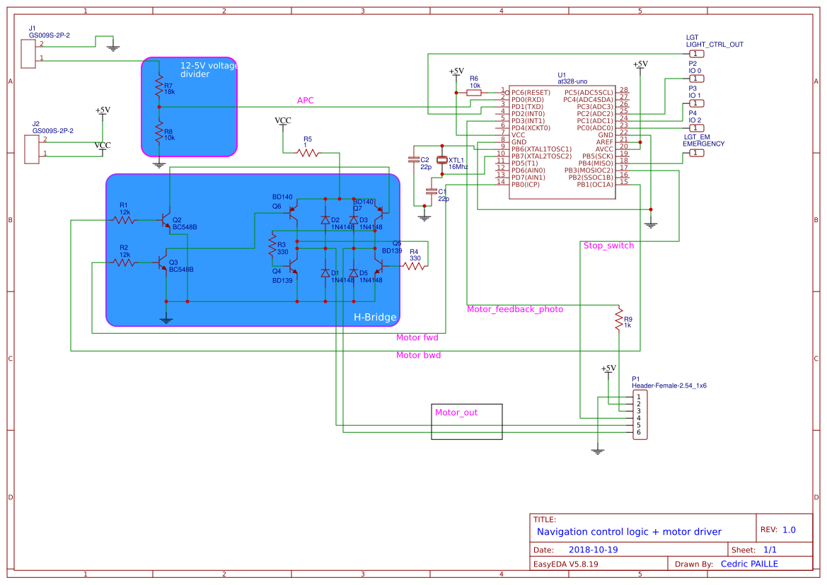 nav_control - EasyEDA open source hardware lab
