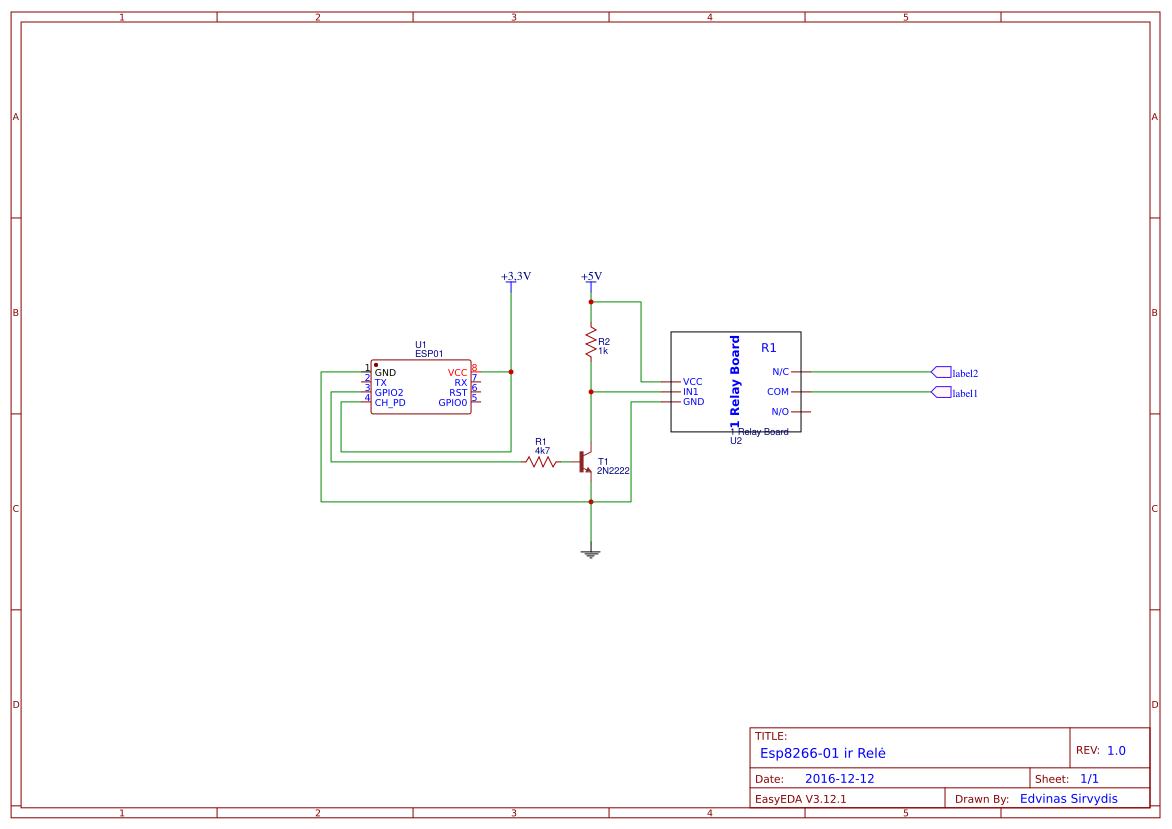 Esp8266-01 - OSHWLab