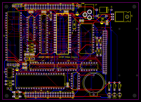 8085 SBC - EasyEDA open source hardware lab