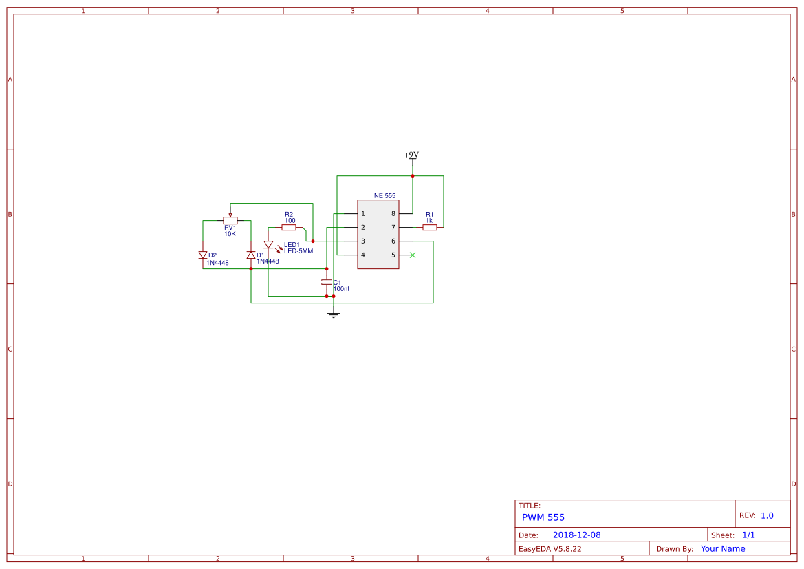 555 PWM - EasyEDA open source hardware lab