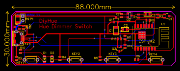 diyHue Dimmer Switch - EasyEDA open source hardware lab