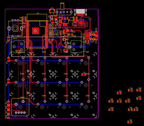 12 short keys - EasyEDA open source hardware lab