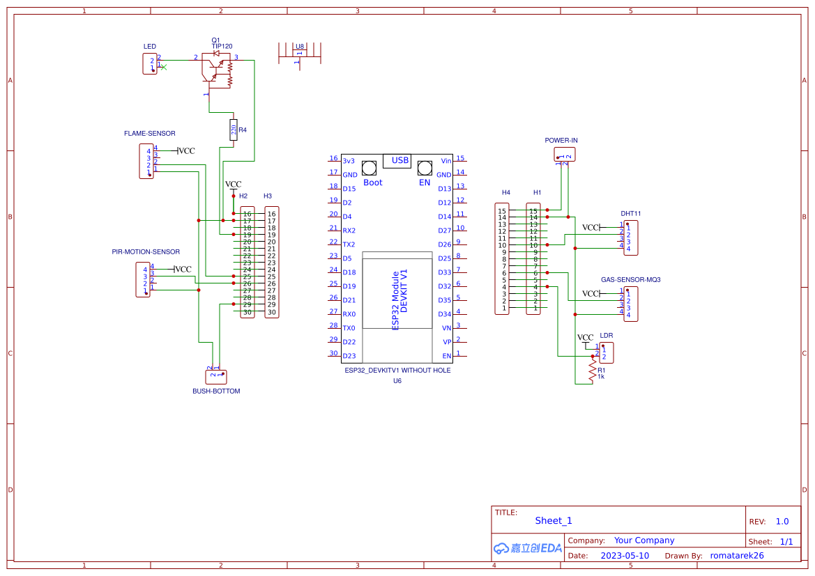 4Sensor&ESP - EasyEDA open source hardware lab