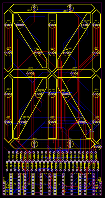 RGB Alpha-Numeric Display - OSHWLab