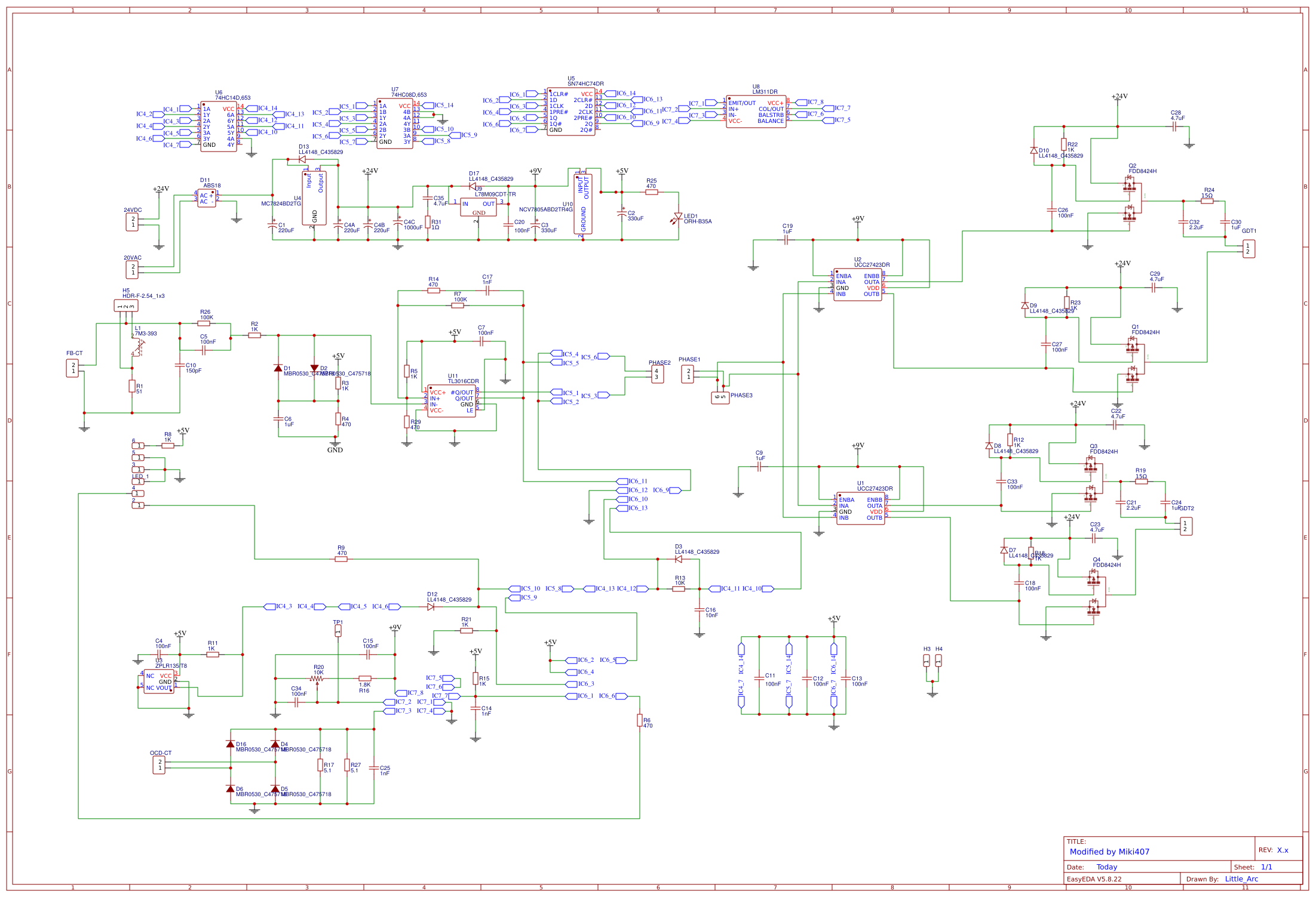 DRSSTC - EasyEDA open source hardware lab