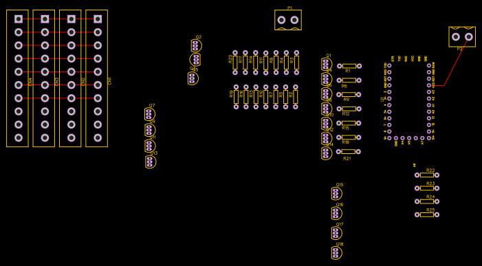 7 segment display driver - OSHWLab