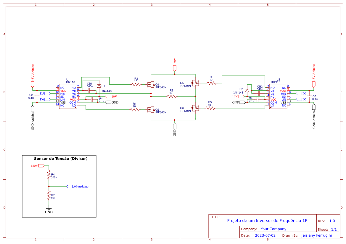 Trabalho ElePot - Inversor Full Bridge 1f - EasyEDA open source hardware lab