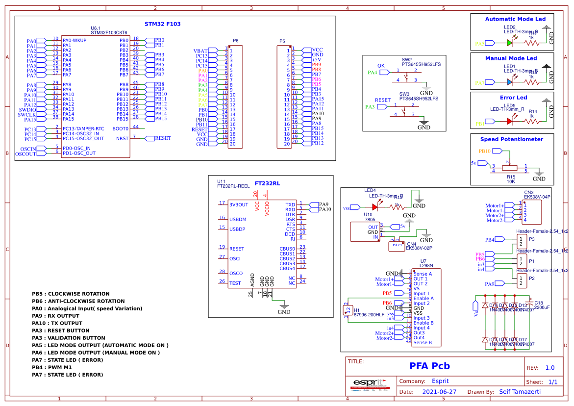 Pfa Project V1.1 - OSHWLab