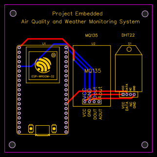 Air Quality and Weather Monitoring System - OSHWLab