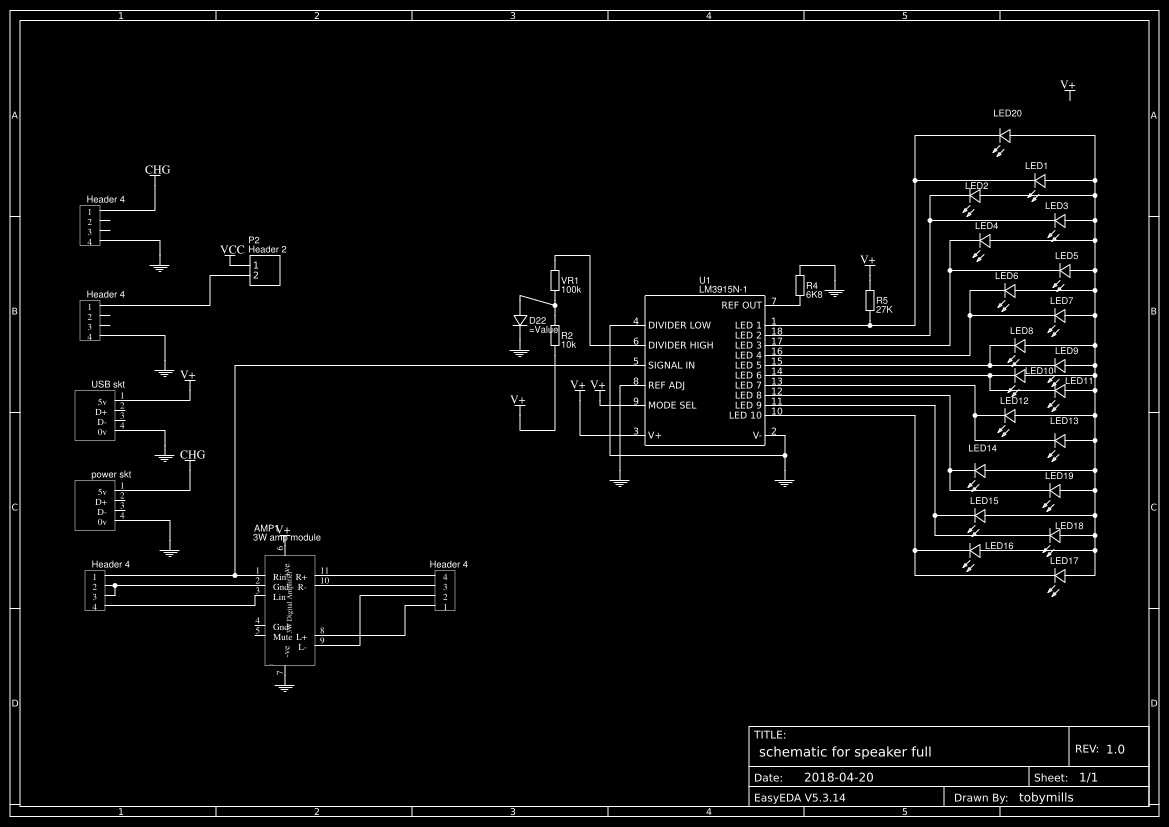amp scematic - OSHWLab