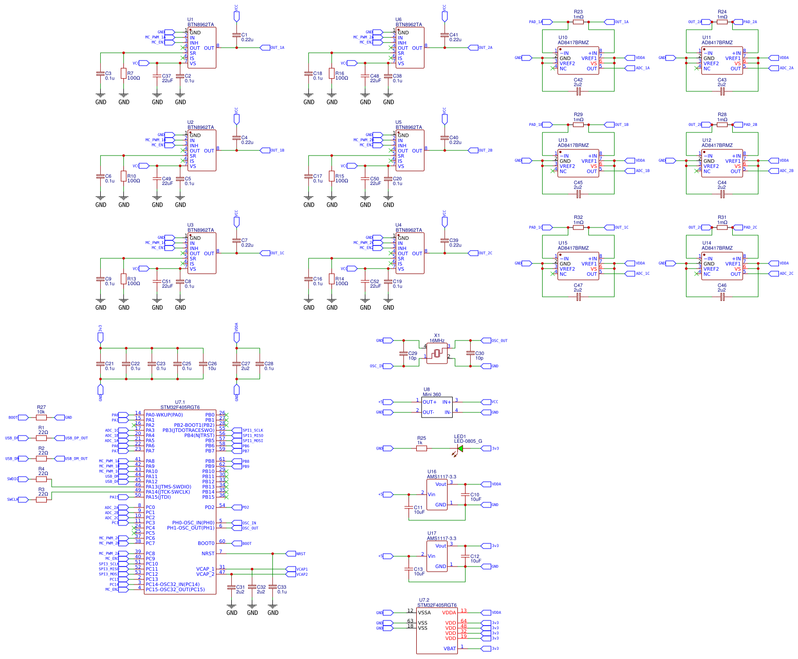 BTN8982 SINGLE WITH BRAKING - EasyEDA open source hardware lab