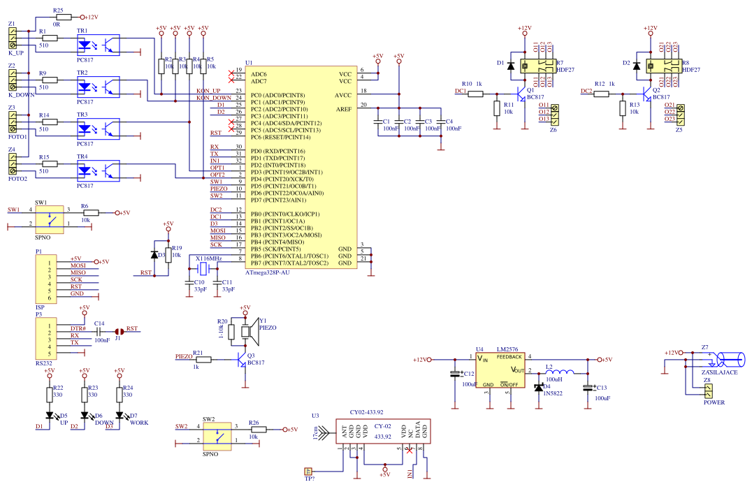 RF433_Gate_Driver - EasyEDA open source hardware lab