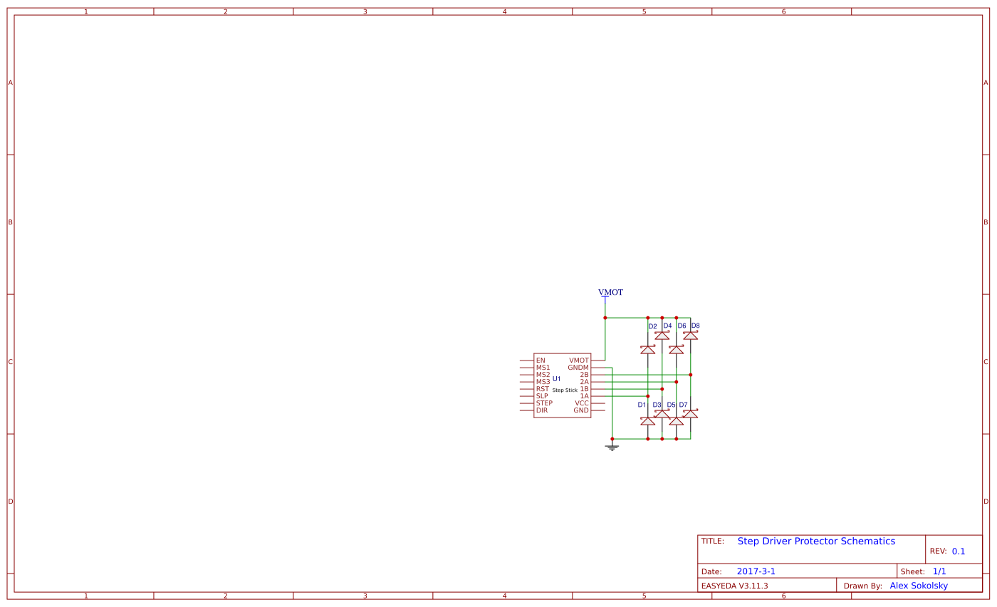 Stepper Driver Protector - OSHWLab
