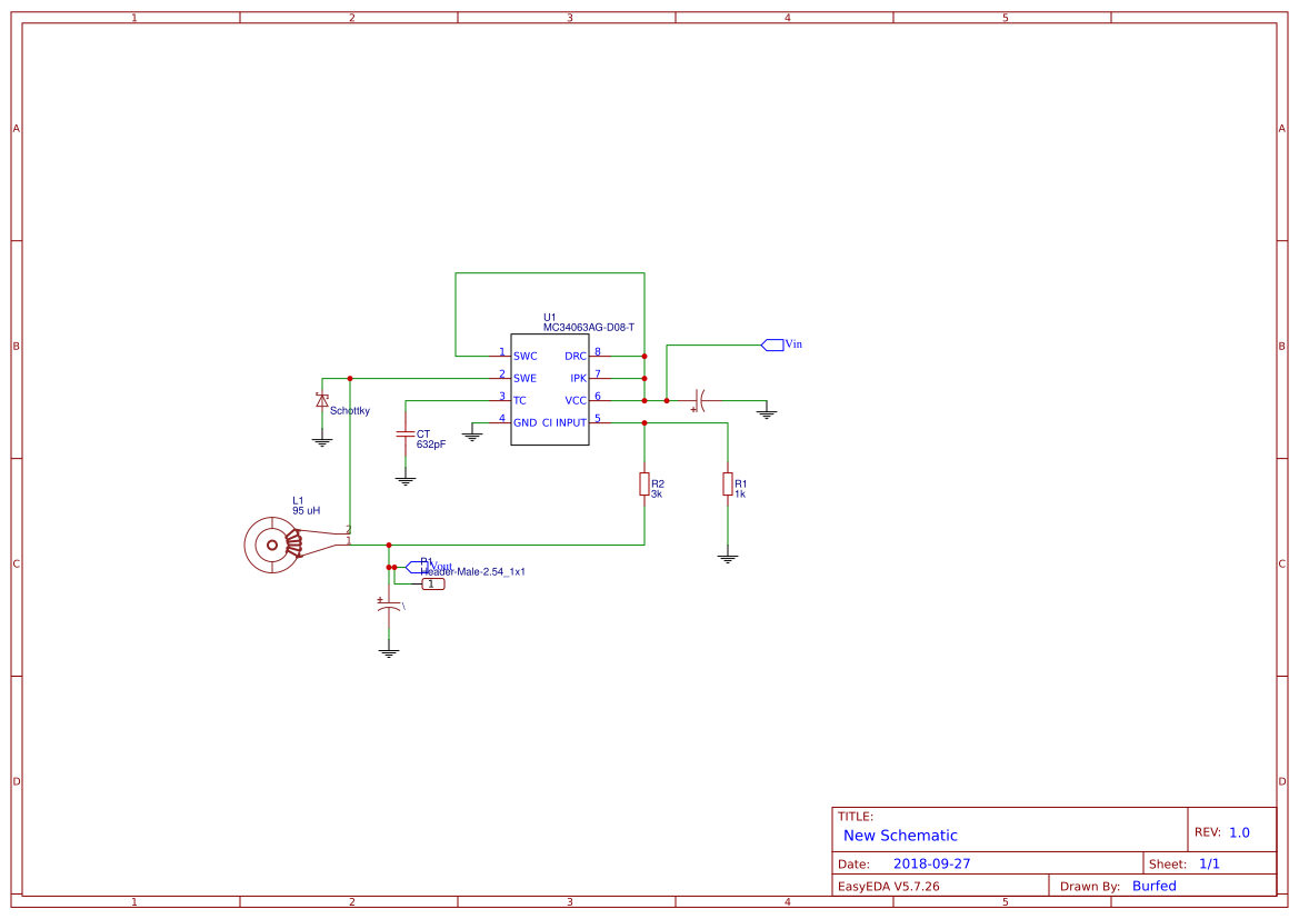 Power Supply 12V -> 5V - OSHWLab