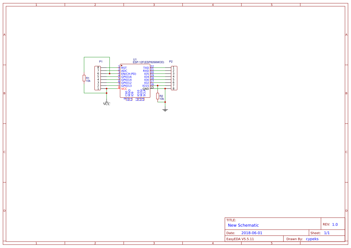 ESP8266 ESP-12 WhiteBoard - OSHWLab