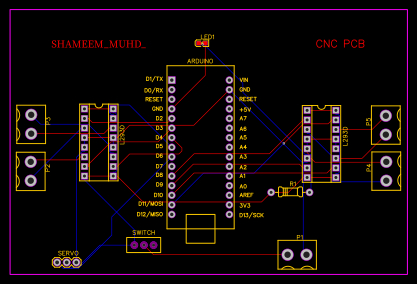 CNC machine PCB - EasyEDA open source hardware lab