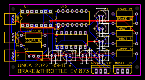 BSPD - UNCA FSAE 2022 - OSHWLab
